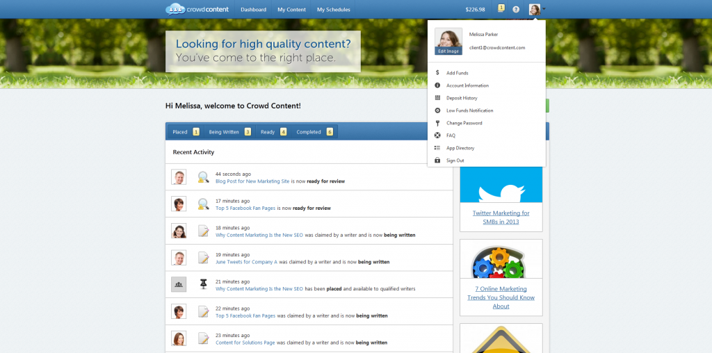 Crowd Content Releases Powerful Content Marketing Platform for ...