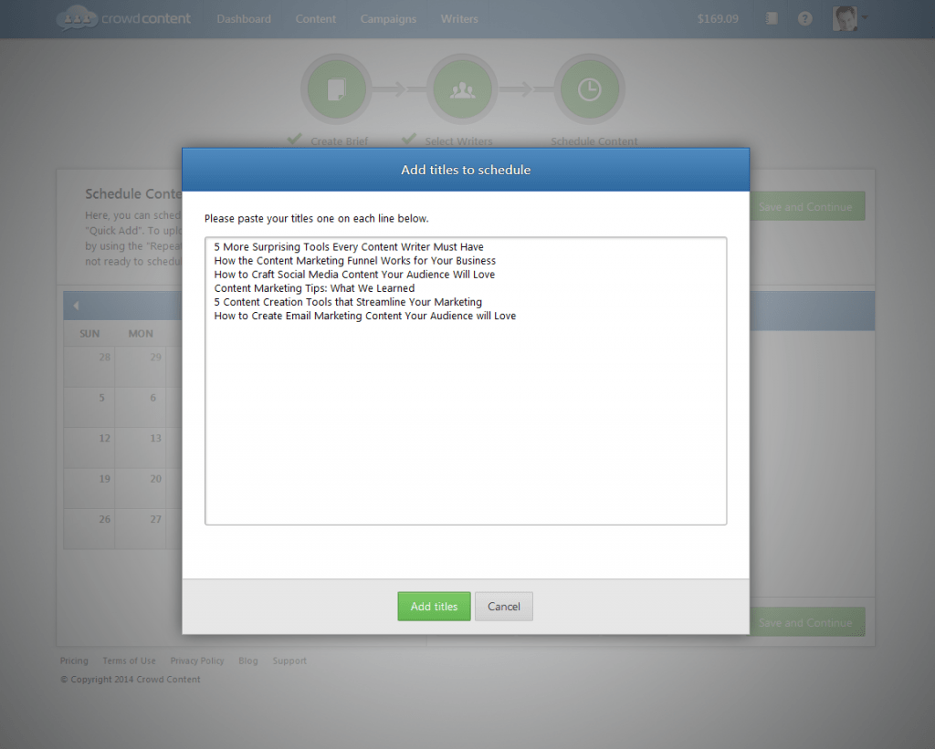 Crowd Content Launches Campaigns (Beta) to Automate Your Content ...