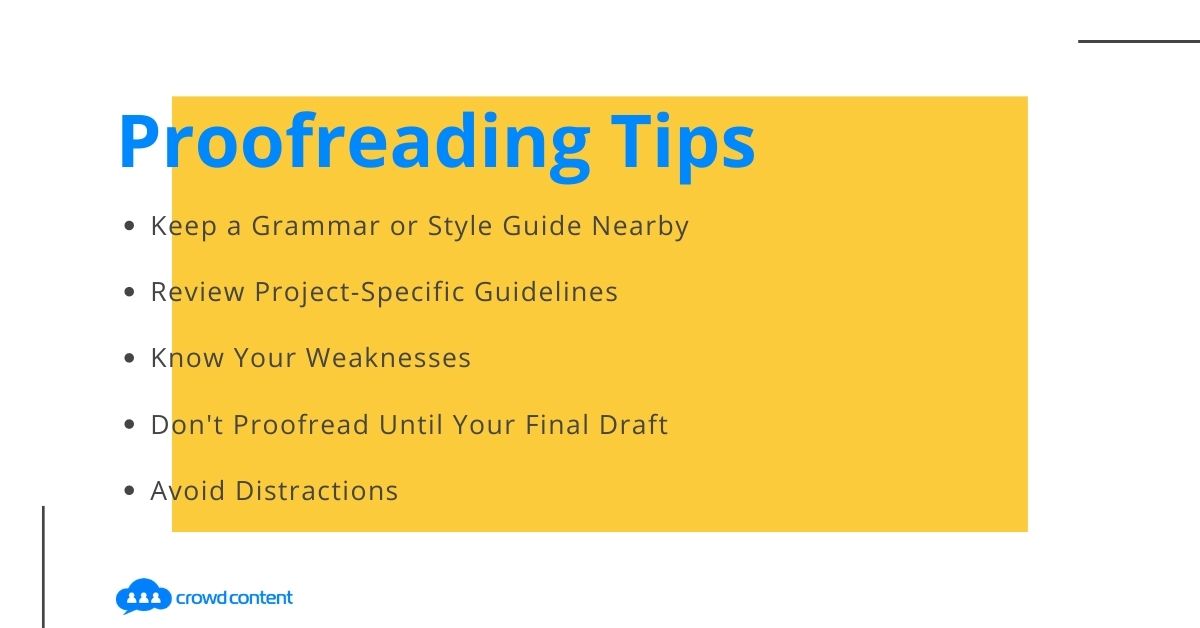 45 Proofreading Tips and Tricks for Error-Free Copy - Stellar Blog