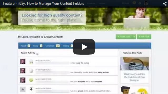 How to Manage Your Content Folders - Content Creation Advice