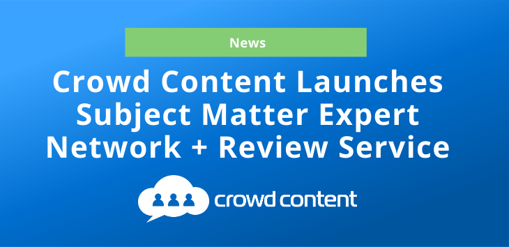 Crowd Content's New Expert Network: Elevating Content Creation